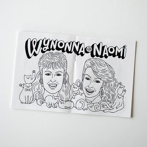 cat lady coloring book