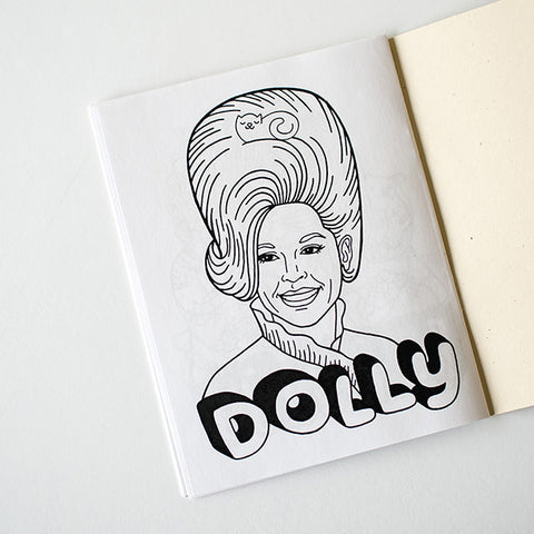 cat lady coloring book