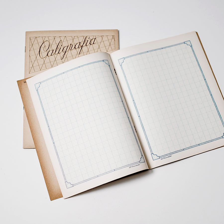 Uruguayan Vintage Calligraphy Notebook | RAD AND HUNGRY